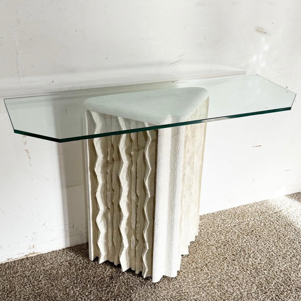 Plaster console table store