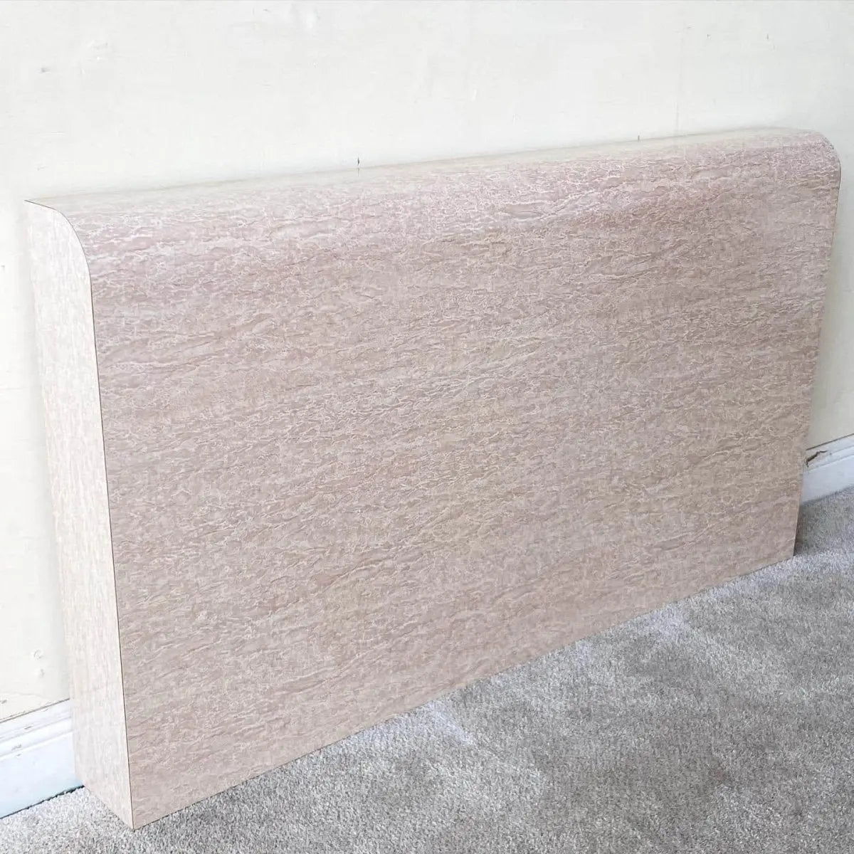 Postmodern Faux Marble Headboard – Dolphin & Flamingo